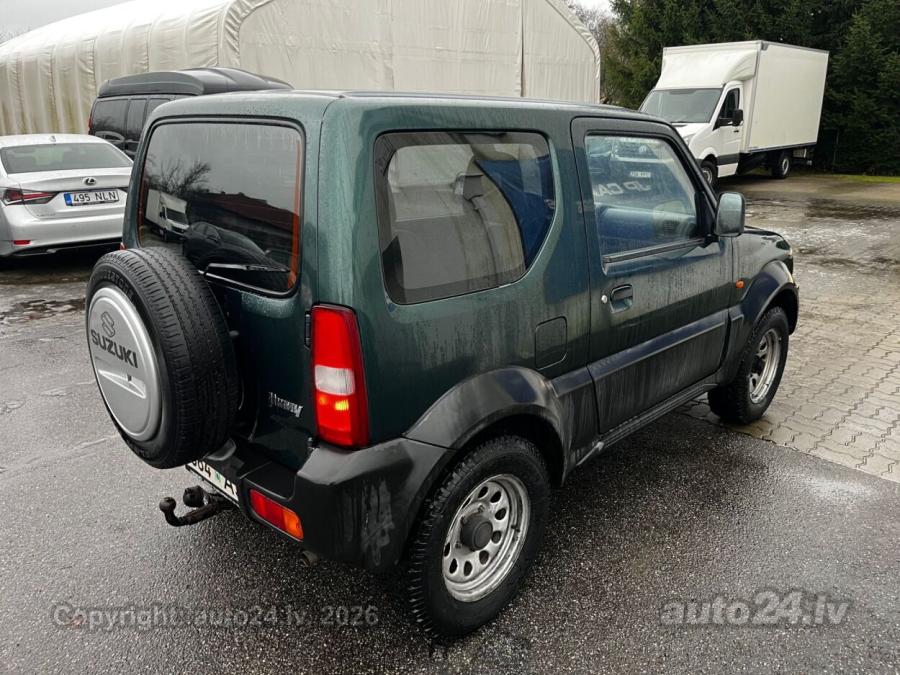 Zaļš Suzuki Jimny 2003 Tallina, ar dzinēja tilpumu 1.30 L un nobraukumu 89 tūkst. km par 6500 €, foto 3 vietnē AUTOMOTO.COM.LV