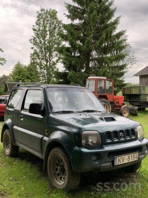 Green Suzuki Jimny 2004 in Kuldiga, with an engine capacity of 1.50 L and mileage of 346 thousand km for 1800 €, photo  on AUTOMOTO.COM.LV