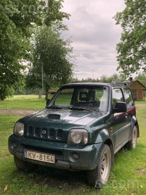 Green Suzuki Jimny 2004 in Kuldiga, with an engine capacity of 1.50 L and mileage of 346 thousand km for 1800 €, photo 3 on AUTOMOTO.COM.LV