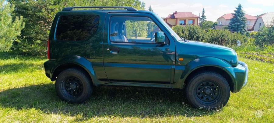 Zaļš Suzuki Jimny 2006 Rokiškis, ar dzinēja tilpumu 1.30 L un nobraukumu 113 tūkst. km par 3100 €, foto 6 vietnē AUTOMOTO.COM.LV