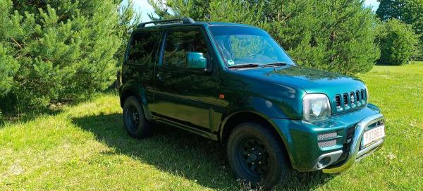 Green Suzuki Jimny 2006 in Rokiskis, with an engine capacity of 1.30 L and mileage of 113 thousand km for 3100 €, photo 6 on AUTOMOTO.COM.LV