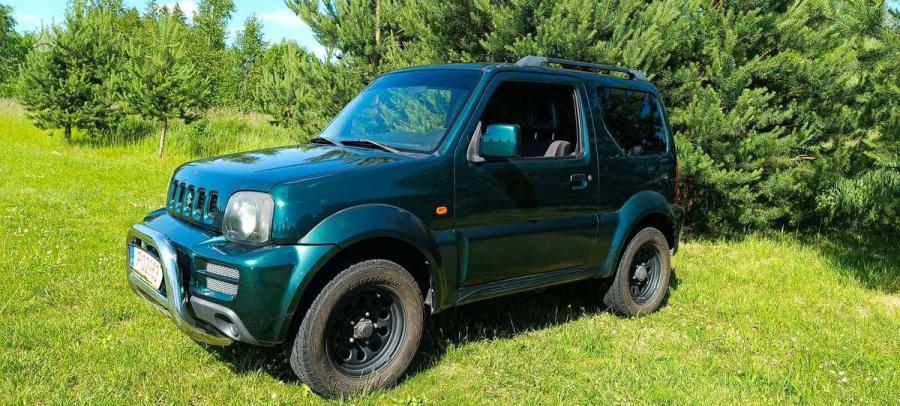 Zaļš Suzuki Jimny 2006 Rokiškis, ar dzinēja tilpumu 1.30 L un nobraukumu 113 tūkst. km par 3100 €, foto 8 vietnē AUTOMOTO.COM.LV