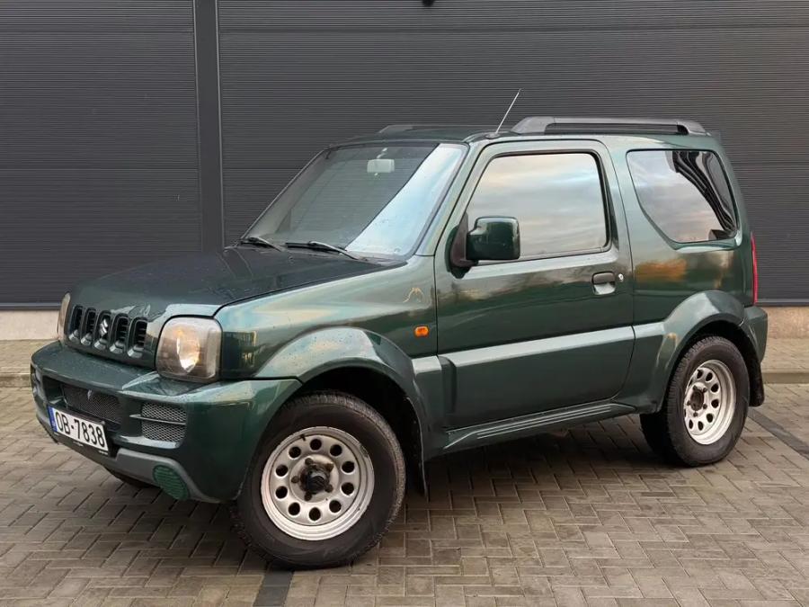 Zaļš Suzuki Jimny 2006 Rīga, ar dzinēja tilpumu 1.30 L un nobraukumu 256 tūkst. km par 5290 €, foto 1 vietnē AUTOMOTO.COM.LV