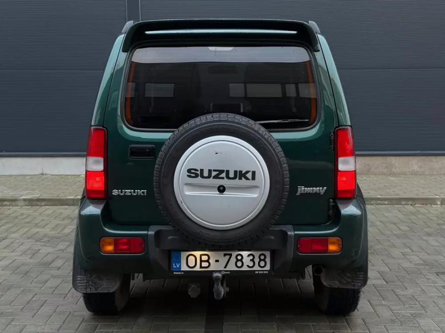Zaļš Suzuki Jimny 2006 Rīga, ar dzinēja tilpumu 1.30 L un nobraukumu 256 tūkst. km par 5290 €, foto 5 vietnē AUTOMOTO.COM.LV