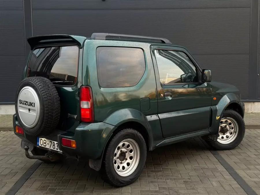 Zaļš Suzuki Jimny 2006 Rīga, ar dzinēja tilpumu 1.30 L un nobraukumu 256 tūkst. km par 5290 €, foto 6 vietnē AUTOMOTO.COM.LV