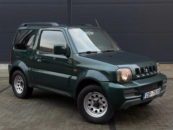Green Suzuki Jimny 2006 in Riga, with an engine capacity of 1.30 L and mileage of 256 thousand km for 5290 €, photo 7 on AUTOMOTO.COM.LV