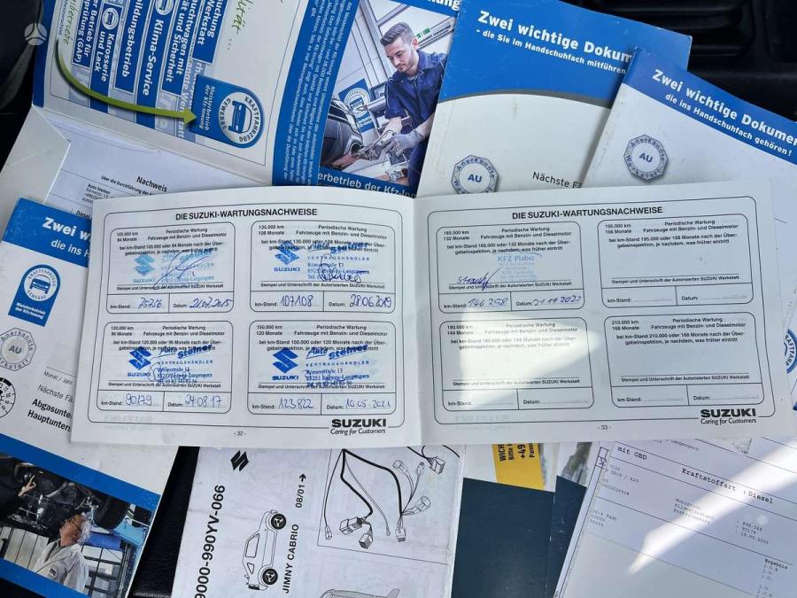 Зеленый Сузуки Джимни 2006 в Вильнюс, объемом двигателя 1.46 л и пробегом 169 тыс. км за 4300 €, фото 42 на AUTOMOTO.COM.LV
