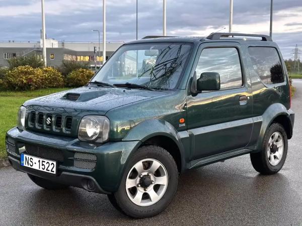 Zaļš Suzuki Jimny 2007 Rīga, ar dzinēja tilpumu 1.50 L un nobraukumu 168 tūkst. km par 5490 €, foto 1 vietnē AUTOMOTO.COM.LV
