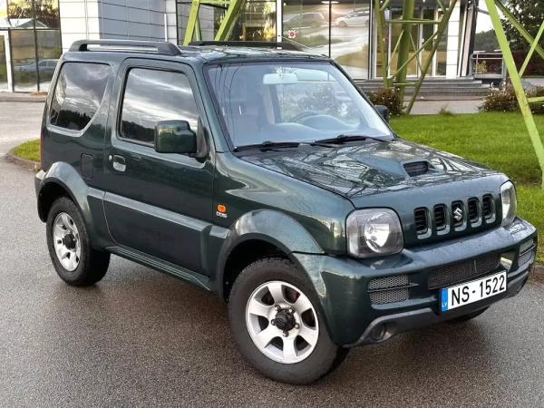 Zaļš Suzuki Jimny 2007 Rīga, ar dzinēja tilpumu 1.50 L un nobraukumu 168 tūkst. km par 5490 €, foto 5 vietnē AUTOMOTO.COM.LV