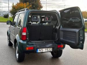 Zaļš Suzuki Jimny 2007 Rīga, ar dzinēja tilpumu 1.50 L un nobraukumu 168 tūkst. km par 5490 €, foto 16 vietnē AUTOMOTO.COM.LV