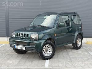 Zaļš Suzuki Jimny 2008 Rīga, ar dzinēja tilpumu 1.50 L un nobraukumu 199 tūkst. km par 4350 €, foto  vietnē AUTOMOTO.COM.LV