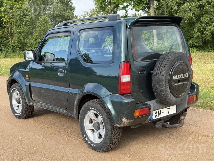 Зеленый Сузуки Джимни 2009 в Балви, объемом двигателя 1.50 л и пробегом 202 тыс. км за 9400 €, фото 4 на AUTOMOTO.COM.LV