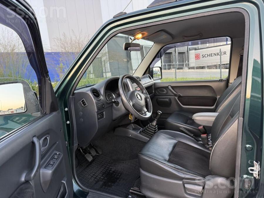 Zaļš Suzuki Jimny 2009 Rīga, ar dzinēja tilpumu 1.50 L un nobraukumu 202 tūkst. km par 8900 €, foto 11 vietnē AUTOMOTO.COM.LV