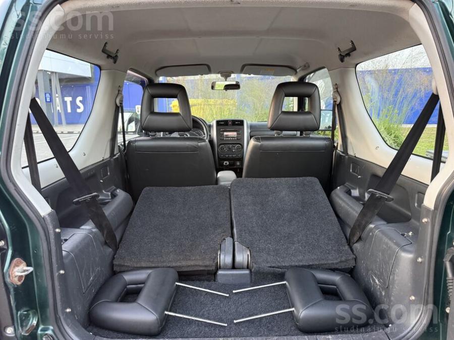 Zaļš Suzuki Jimny 2009 Rīga, ar dzinēja tilpumu 1.50 L un nobraukumu 202 tūkst. km par 8900 €, foto 19 vietnē AUTOMOTO.COM.LV