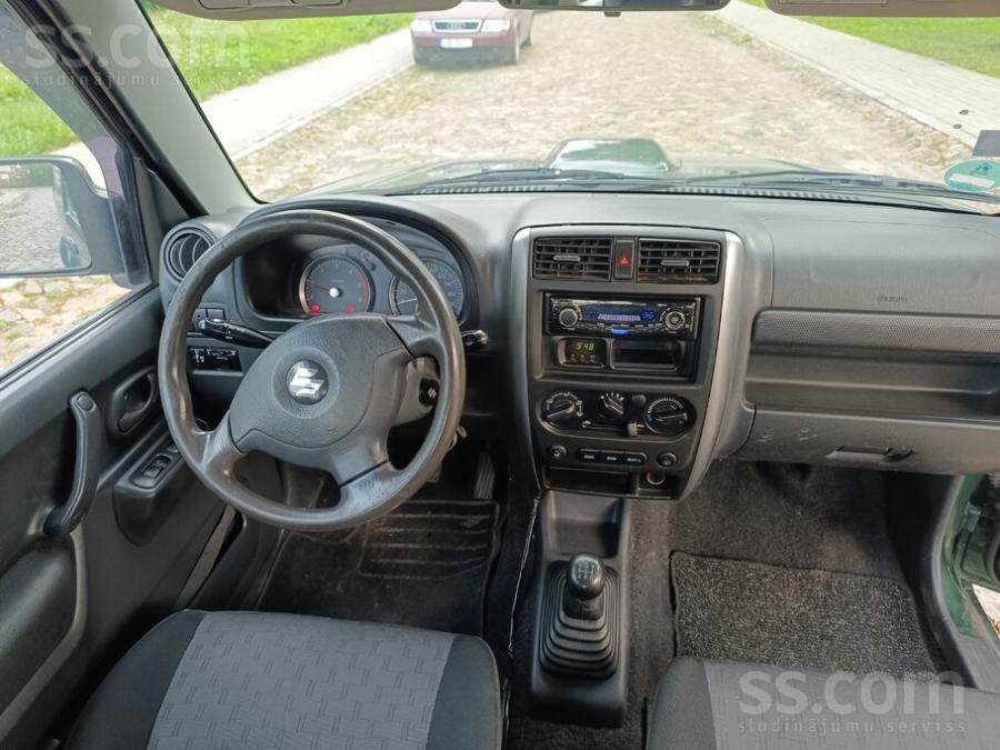 Zaļš Suzuki Jimny 2010 Jelgava, ar dzinēja tilpumu 1.50 L un nobraukumu 0 tūkst. km par 4490 €, foto 13 vietnē AUTOMOTO.COM.LV