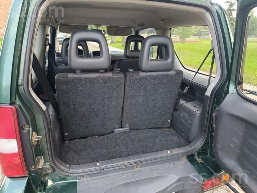 Zaļš Suzuki Jimny 2010 Jelgava, ar dzinēja tilpumu 1.50 L un nobraukumu 0 tūkst. km par 4490 €, foto 16 vietnē AUTOMOTO.COM.LV