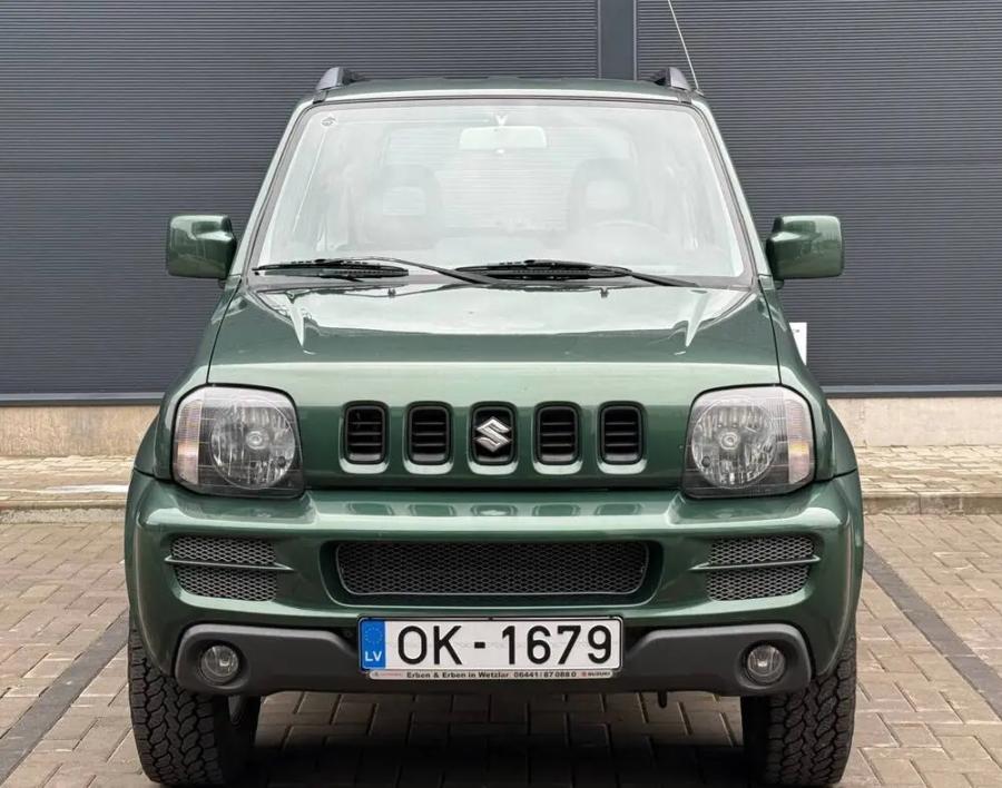 Zaļš Suzuki Jimny 2010 Rīga, ar dzinēja tilpumu 1.30 L un nobraukumu 233 tūkst. km par 7400 €, foto 9 vietnē AUTOMOTO.COM.LV