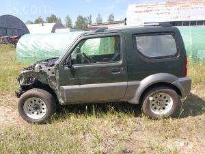 Zaļš Suzuki Jimny 2017 Madona, ar dzinēja tilpumu 1.30 L un nobraukumu 135 tūkst. km par 4500 €, foto 2 vietnē AUTOMOTO.COM.LV