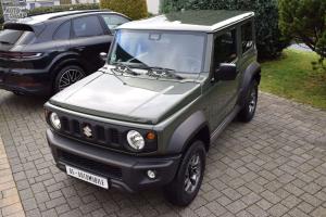 Green Suzuki Jimny 2021 in Kaunas, with an engine capacity of 1.50 L and mileage of 40 thousand km for 29095 €, photo 2 on AUTOMOTO.COM.LV