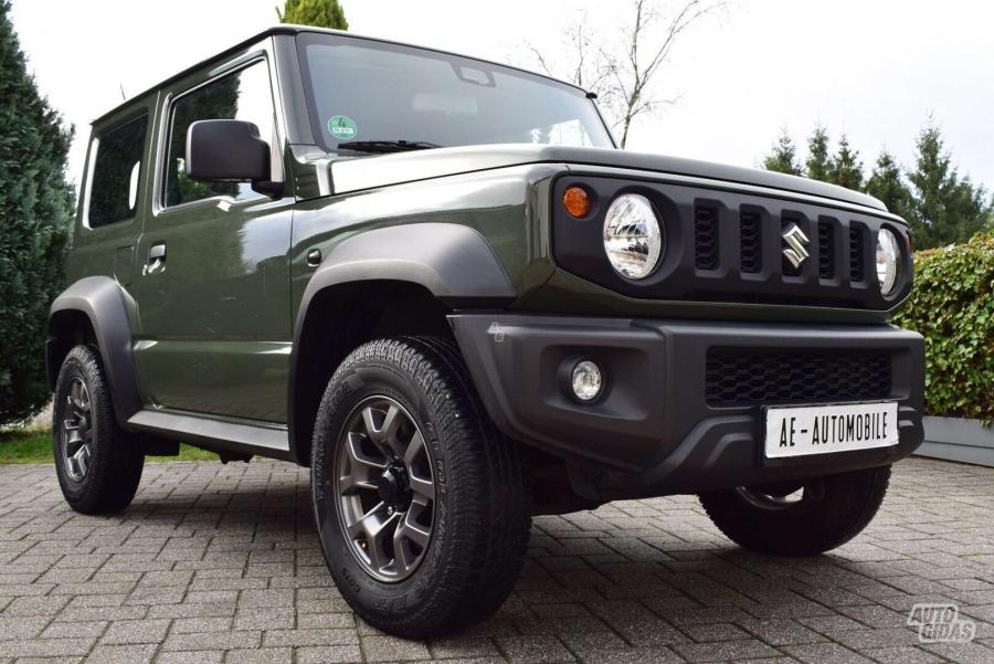Green Suzuki Jimny 2021 in Kaunas, with an engine capacity of 1.50 L and mileage of 40 thousand km for 29095 €, photo 7 on AUTOMOTO.COM.LV