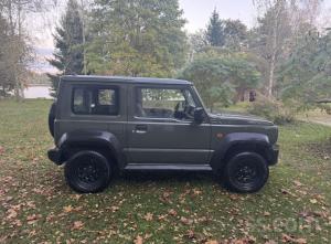 Green Suzuki Jimny 2021 in Rezekne, with an engine capacity of 1.40 L and mileage of 62 thousand km for 25100 €, photo  on AUTOMOTO.COM.LV