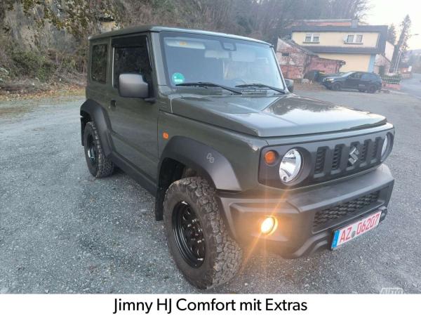 Zaļš Suzuki Jimny 2022 Kauņa, ar dzinēja tilpumu 1.50 L un nobraukumu 19 tūkst. km par 32381 €, foto 1 vietnē AUTOMOTO.COM.LV