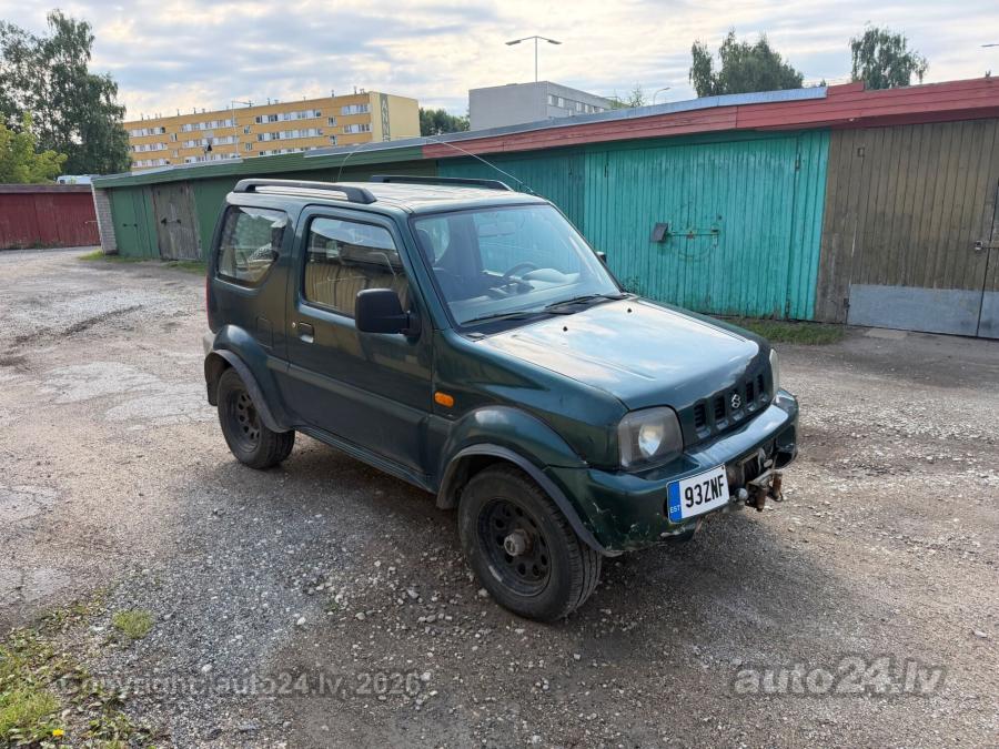 Zaļš Suzuki Jimny 2003 Tallina, ar dzinēja tilpumu 1.30 L un nobraukumu 186 tūkst. km par 1900 €, foto 1 vietnē AUTOMOTO.COM.LV