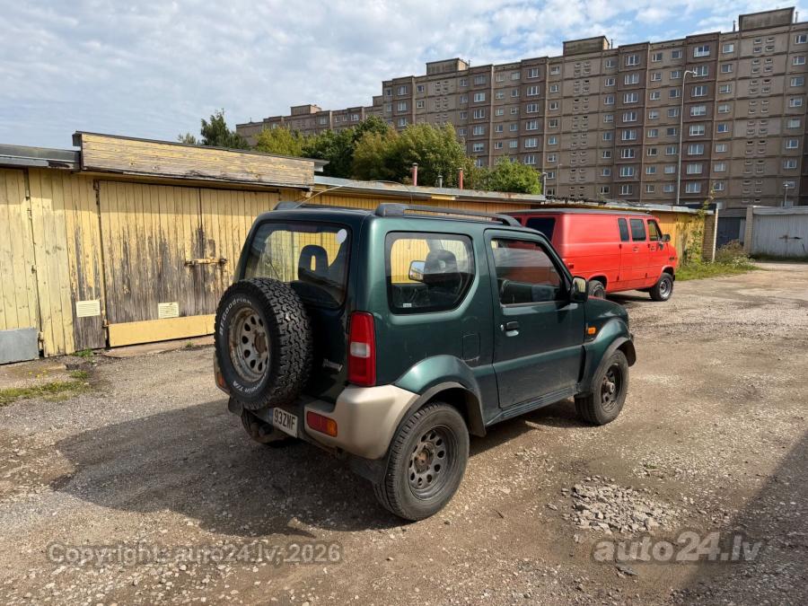 Zaļš Suzuki Jimny 2003 Tallina, ar dzinēja tilpumu 1.30 L un nobraukumu 186 tūkst. km par 1900 €, foto 5 vietnē AUTOMOTO.COM.LV
