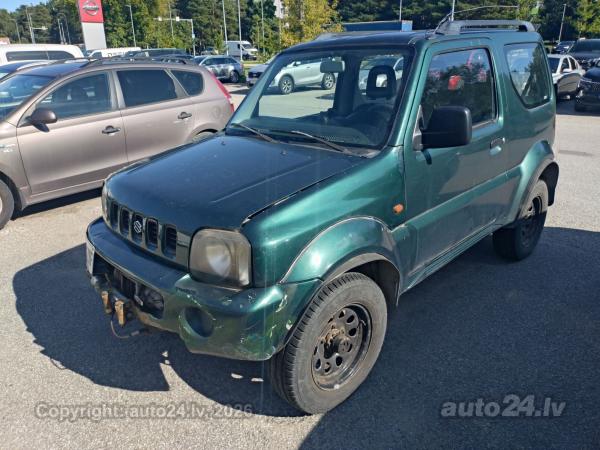 Green Suzuki Jimny 2003 in Tallinn, with an engine capacity of 1.30 L and mileage of 190 thousand km for 2000 €, photo 1 on AUTOMOTO.COM.LV