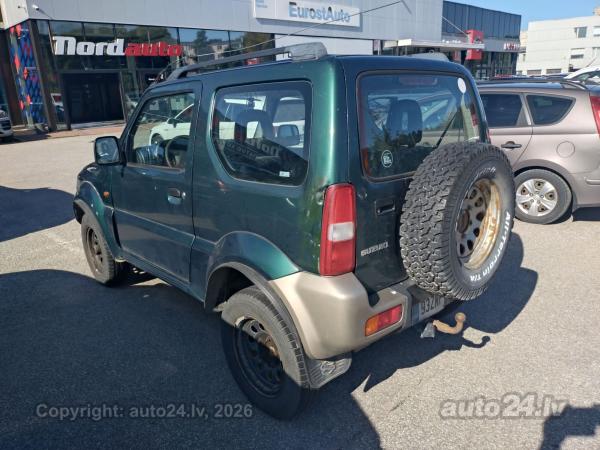 Green Suzuki Jimny 2003 in Tallinn, with an engine capacity of 1.30 L and mileage of 190 thousand km for 2000 €, photo 4 on AUTOMOTO.COM.LV