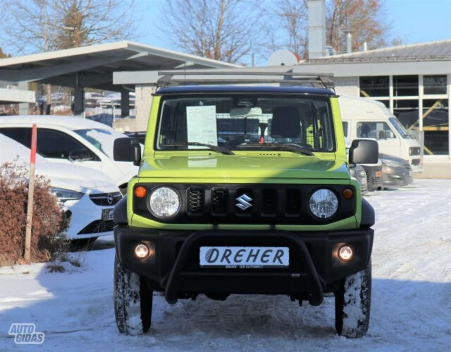 Green Suzuki Jimny 2021 in Kaunas, with an engine capacity of 1.50 L and mileage of 22 thousand km for 32597 €, photo 2 on AUTOMOTO.COM.LV