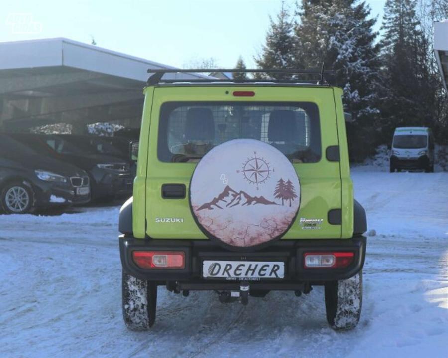 Green Suzuki Jimny 2021 in Kaunas, with an engine capacity of 1.50 L and mileage of 22 thousand km for 32597 €, photo 6 on AUTOMOTO.COM.LV