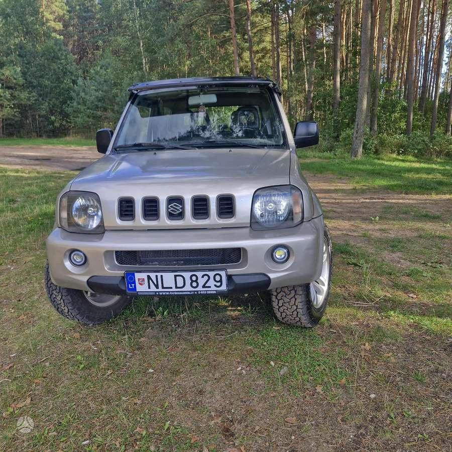 Серый Сузуки Джимни 2001 в Вильнюс, объемом двигателя 1.30 л и пробегом 148 тыс. км за 7500 €, фото 1 на AUTOMOTO.COM.LV
