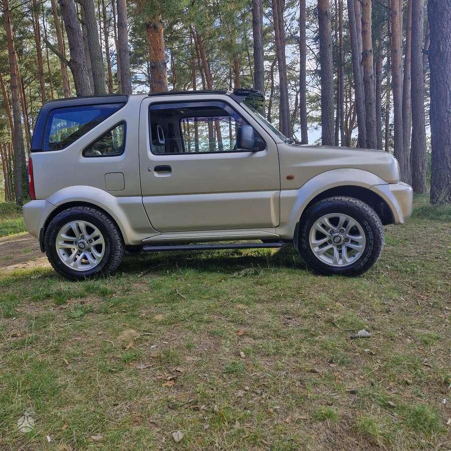 Серый Сузуки Джимни 2001 в Вильнюс, объемом двигателя 1.30 л и пробегом 148 тыс. км за 7500 €, фото 4 на AUTOMOTO.COM.LV