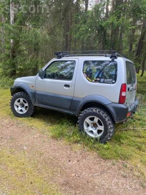 Pelēks Suzuki Jimny 2003 Tukums, ar dzinēja tilpumu 1.30 L un nobraukumu 71 tūkst. km par 4500 €, foto 5 vietnē AUTOMOTO.COM.LV