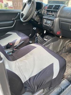 Pelēks Suzuki Jimny 2003 Tukums, ar dzinēja tilpumu 1.30 L un nobraukumu 71 tūkst. km par 4500 €, foto 6 vietnē AUTOMOTO.COM.LV