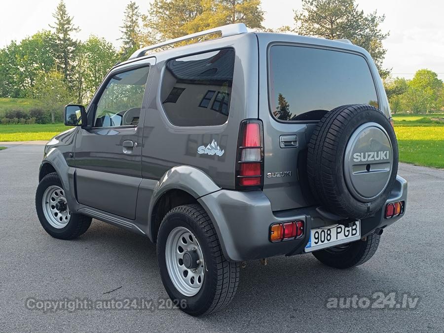 Grey Suzuki Jimny 2006 in Tallinn, with an engine capacity of 1.30 L and mileage of 174 thousand km for 6500 €, photo 4 on AUTOMOTO.COM.LV
