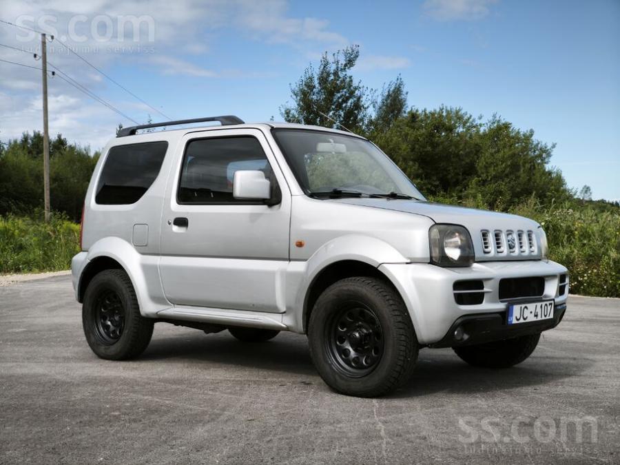 Pelēks Suzuki Jimny 2008 Rīga, ar dzinēja tilpumu 1.30 L un nobraukumu 246 tūkst. km par 4300 €, foto 1 vietnē AUTOMOTO.COM.LV