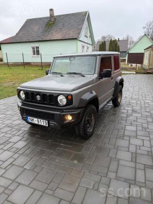 Grey Suzuki Jimny 2022 in Riga, with an engine capacity of 1.50 L and mileage of 29 thousand km for 26000 €, photo  on AUTOMOTO.COM.LV