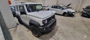 White Suzuki Jimny 2023 in Plunge, with an engine capacity of 1.46 L and mileage of 123 thousand km for 8900 €, photo 6 on AUTOMOTO.COM.LV