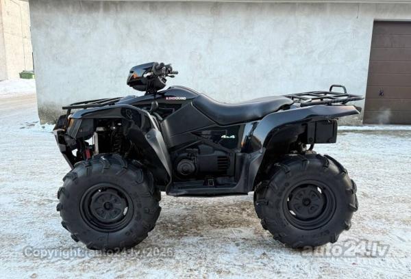 Black Suzuki King Quad 2007 in Tallinn, with an engine capacity of 0.70 L and mileage of 5 thousand km for 5100 €, photo 5 on AUTOMOTO.COM.LV