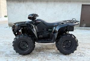 Black Suzuki King Quad 2007 in Tallinn, with an engine capacity of 0.70 L and mileage of 5 thousand km for 5100 €, photo 5 on AUTOMOTO.COM.LV