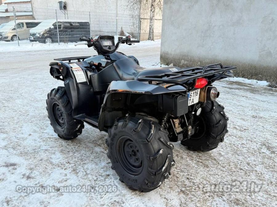 Black Suzuki King Quad 2007 in Tallinn, with an engine capacity of 0.70 L and mileage of 5 thousand km for 5100 €, photo 7 on AUTOMOTO.COM.LV