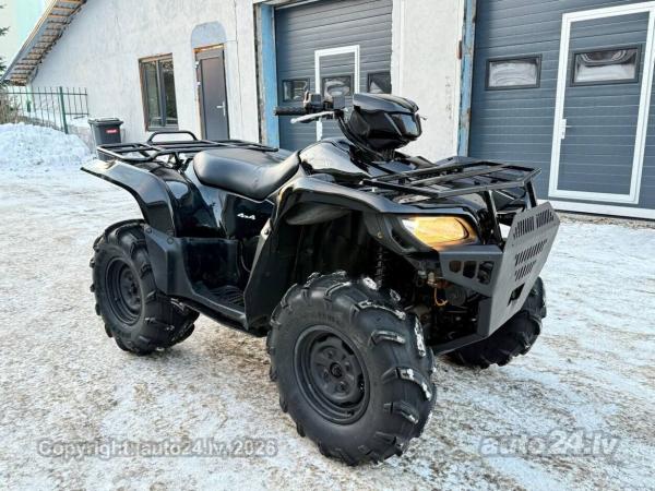 Black Suzuki King Quad 2007 in Tallinn, with an engine capacity of 0.70 L and mileage of 5 thousand km for 5100 €, photo 9 on AUTOMOTO.COM.LV