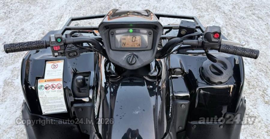 Black Suzuki King Quad 2007 in Tallinn, with an engine capacity of 0.70 L and mileage of 5 thousand km for 5100 €, photo 12 on AUTOMOTO.COM.LV
