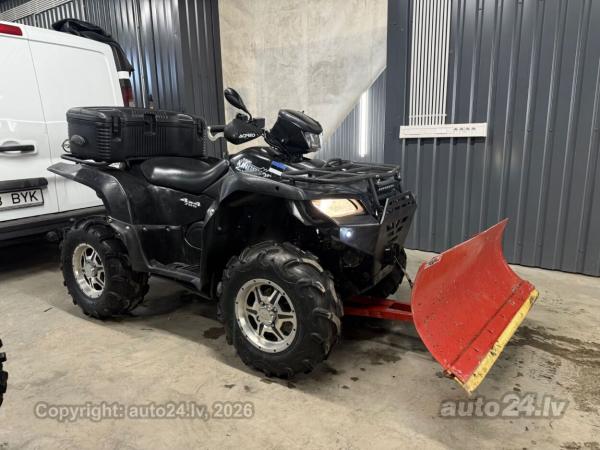 Black Suzuki King Quad 2008 in Valga, with an engine capacity of 0.70 L and mileage of 0 thousand km for 4800 €, photo 4 on AUTOMOTO.COM.LV