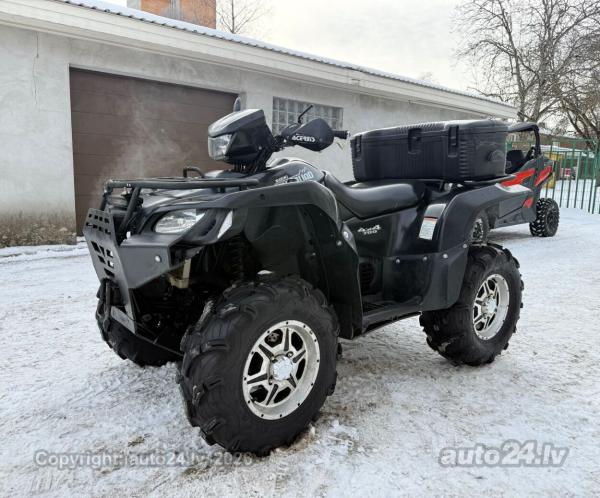 Black Suzuki King Quad 2008 in Valga, with an engine capacity of 0.70 L and mileage of 0 thousand km for 4800 €, photo 5 on AUTOMOTO.COM.LV
