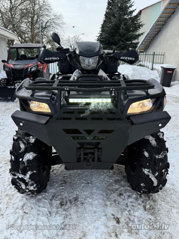Black Suzuki King Quad 2008 in Valga, with an engine capacity of 0.70 L and mileage of 0 thousand km for 4800 €, photo 6 on AUTOMOTO.COM.LV