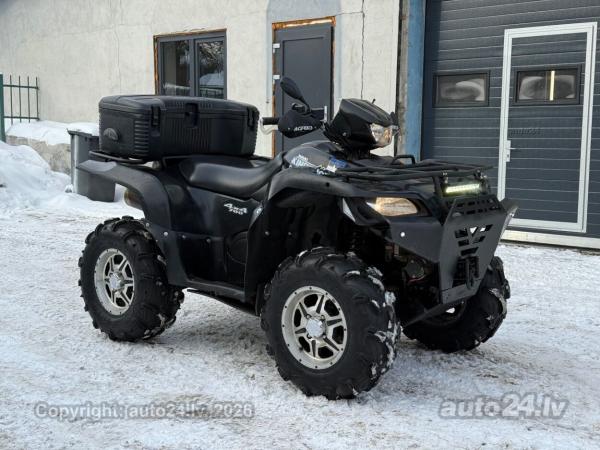 Черный Сузуки King Quad 2008 в Валга, объемом двигателя 0.70 л и пробегом 0 тыс. км за 4800 €, фото 3 на AUTOMOTO.COM.LV