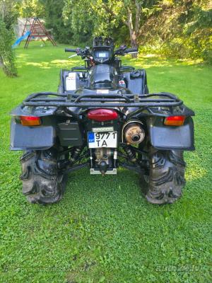 Black Suzuki King Quad 2008 in Parnu, with an engine capacity of 0.00 L and mileage of 8 thousand km for 3700 €, photo  on AUTOMOTO.COM.LV
